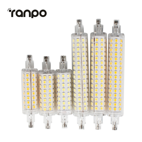 2x Ranpo R7s Led Flood Light Bulb 12w 16w 78mm 118mm 2835 Smd