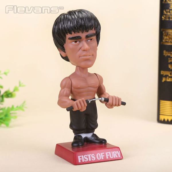 Fists of Fury Bruce Lee Wacky Wobbler Bobble Head PVC Action Figure ...
