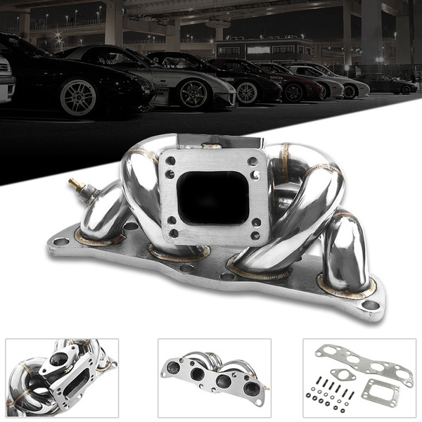 DNA Motoring TM-CA18-T3-T-S For 89-98 Nissan CA18 Engine T3 Turbo ...