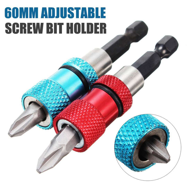 Brand New Adjustable 1/4'' Hex Screw Depth Bit Holder Driver Magnetic ...