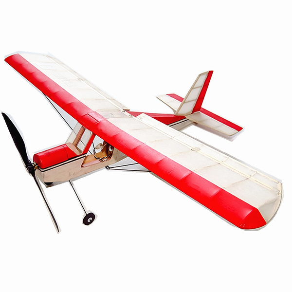 K5 Ultra Micro Balsa wood Airplane KIT AEROMAX 400mm Wingspan RC Plane ...