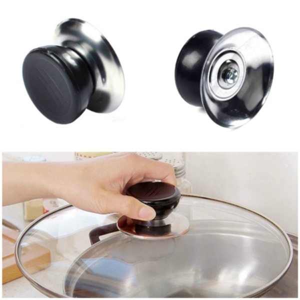 2pcs Kitchen Universal Cookware Replacement Utensil Pot Pan Lid Cover ...
