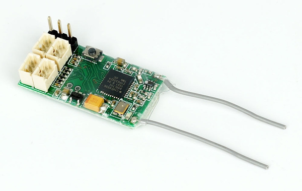 Mini Receiver 2.4Ghz 4CH Channel RX410 DSMX DSM2 Format for Transmitter ...