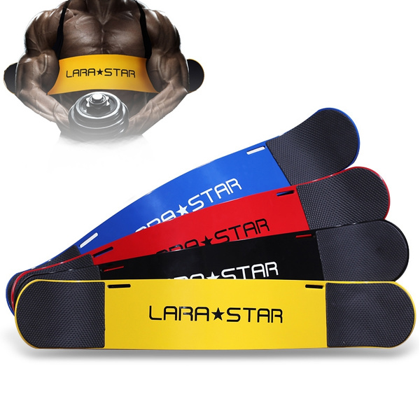 Weightlifting Arm Blaster Adjustable Aluminum Bodybuilding Bomber Bicep ...