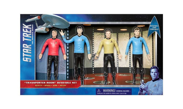 Star Trek: TOS "Transporter Room" Boxed Bendable Set | Wish