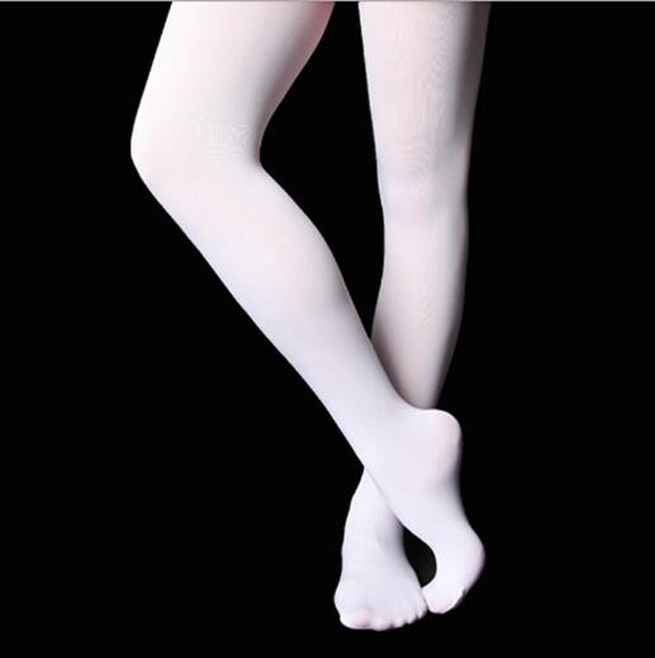 Ultra Soft Pro Ballet Dance Footed Tights Girls Velvet Convertible
