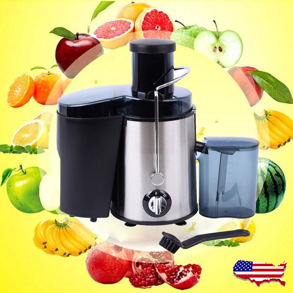 800W 600ML Electric Fruit Veg Juicer Machine Vegetable Extractor Maker ...