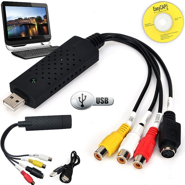 USB VHS To DVD Audio Video Converter Capture Device Kits | Wish