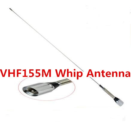 VHF 136-174M mobile radio whip antenna 1/4 wave VHF 155M vehicle spring whip antenna | Wish