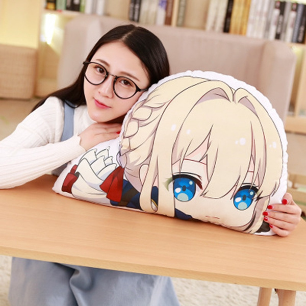 Violet Evergarden Plush Pillow Two-sided Anime Cushion Stuffed Toys ...