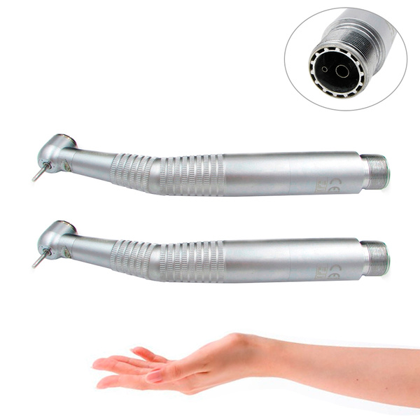 Dental Kavo Style High Speed Hand Kit with Fiber Optic Turbine LED Push ...