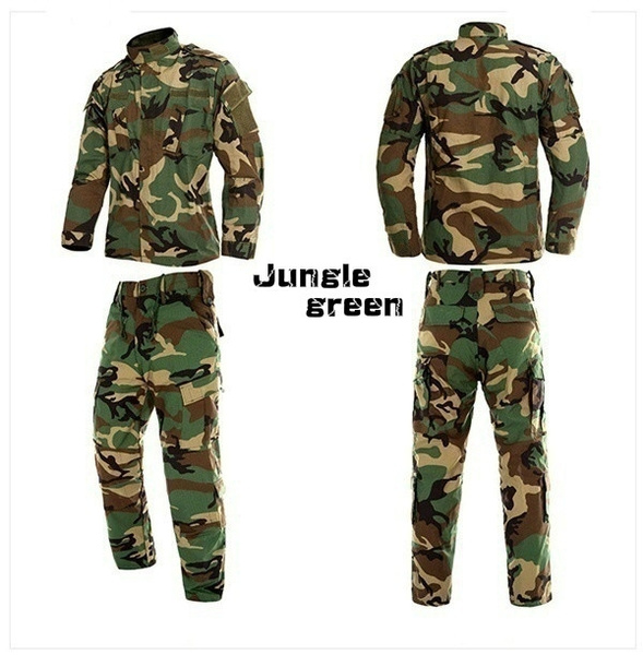 Men's Outdoor Military Uniform Hiking and Hunting Camouflage Sets CS ...