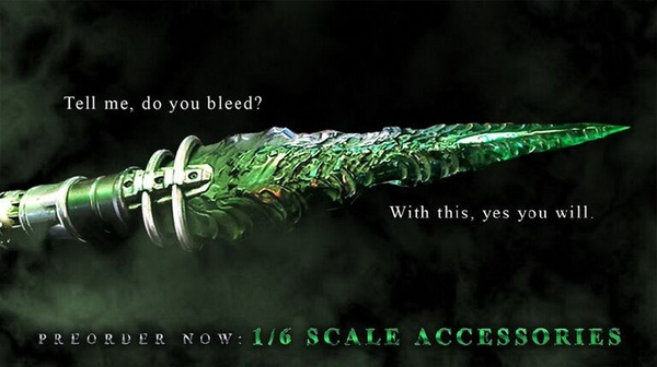 TOYS ERA TE012 1/6 Batman Vs Superman Kryptonite Spear Weapon for ...