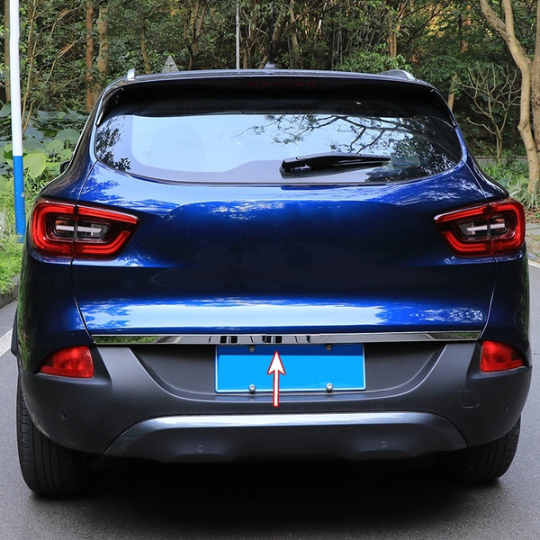 For Renault Kadjar 2016 2017 2018 Rear Trunk Tailgate Cover Chrome Trim ...