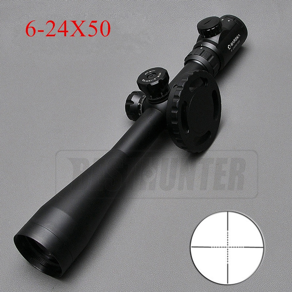 BARSKA 6-24X50 EU Style Big Caliber Hunting Riflescope Tactical Gear ...