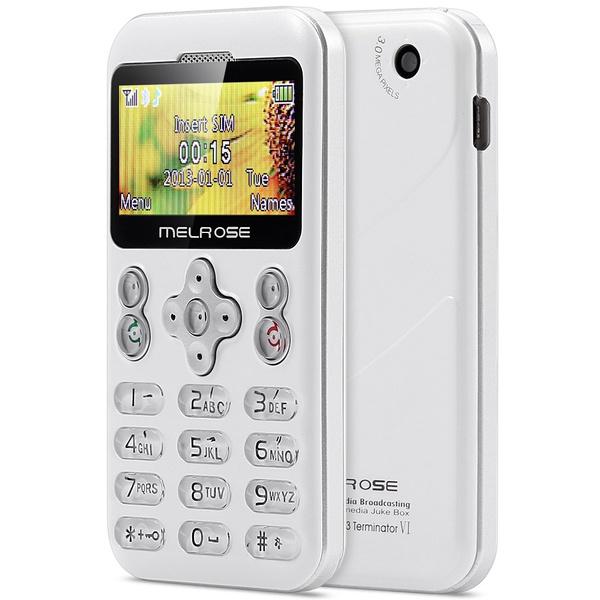 MELROSE M6 1.70 inch Pocket Card Phone Camera Bluetooth MP3 Playback FM ...