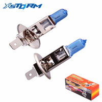 2pcs H1 55W 100W 12V Super Bright Halogen Bulb Car Headlight Lamp Fog ...