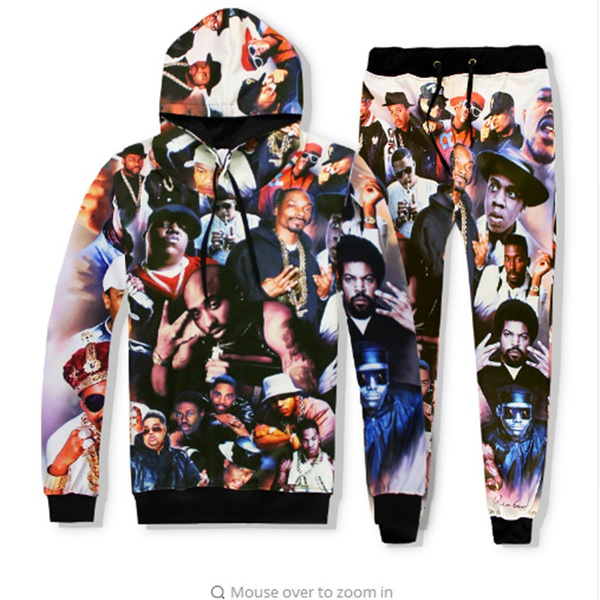 2018 New fashion Brand Clothing 2Pac Tupac American gangster rap star ...