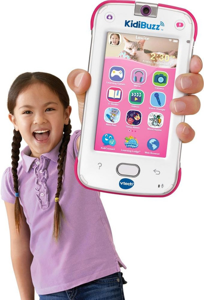 Refurbished VTech 80-169550 KidiBuzz Hand-Held Smart Device For Kids ...