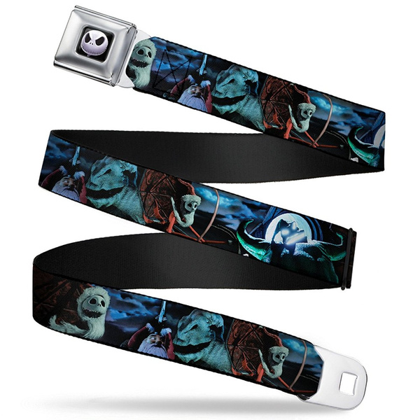 Nightmare Before Christmas Jack, Oogie Boogie, Santa Seatbelt Belt | Wish