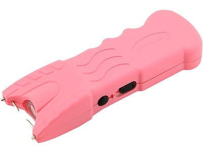VIPERTEK PINK VTS-979 - 10 BV Rechargeable LED Police Stun Gun + Taser ...