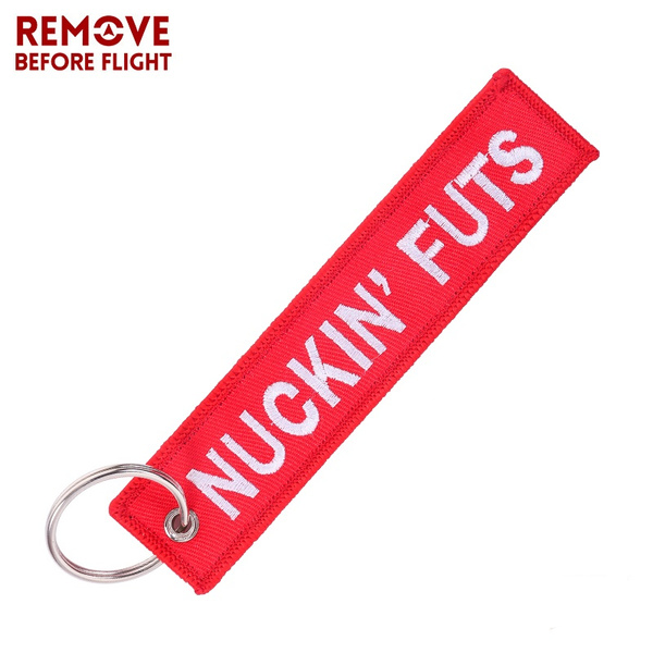 Remove Before Flight Keychain Key Ring for Motorcycle Car Accessories ...