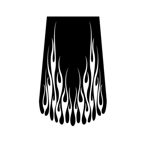 2PCS HOT ROD Hood Flames Decal Vinyl Graphics Car Truck Sticker | Wish