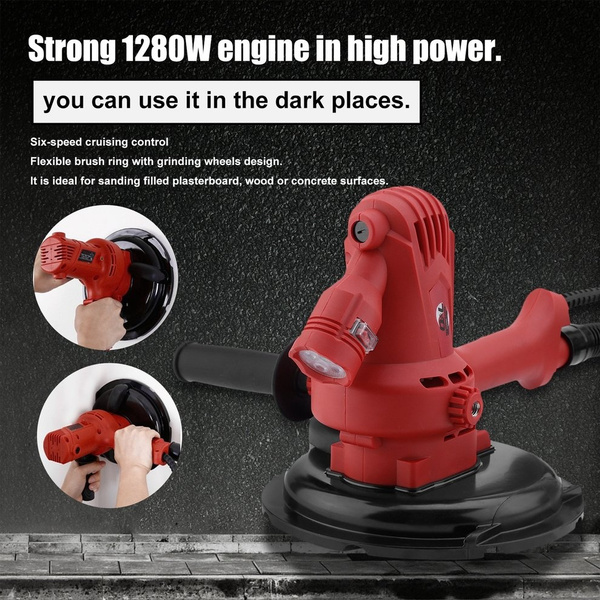 Electric No Dead Angles Dry Wall Sander Ceiling Grinder Grinding ...