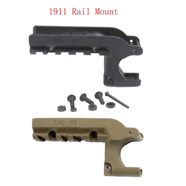 Clot 1911 M1911 45 Pistol 20mm Under Rail Mount Pistol Rail Adapter ...