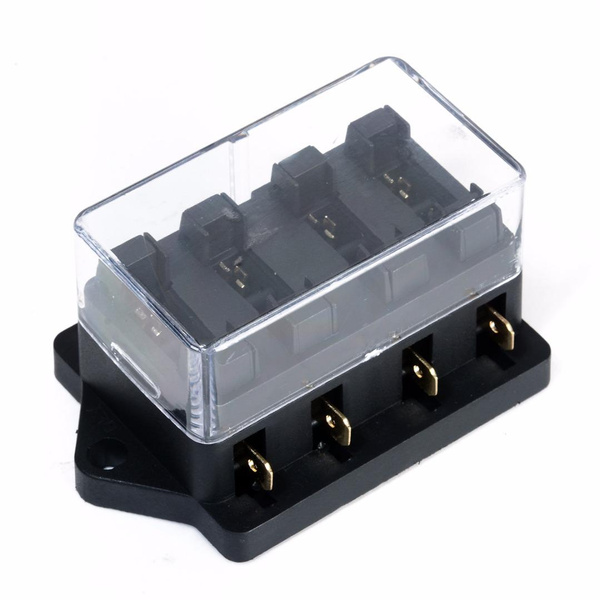 New Useful 4 Way Car Auto Circuit Standard ATC Automotive Blade Fuse ...