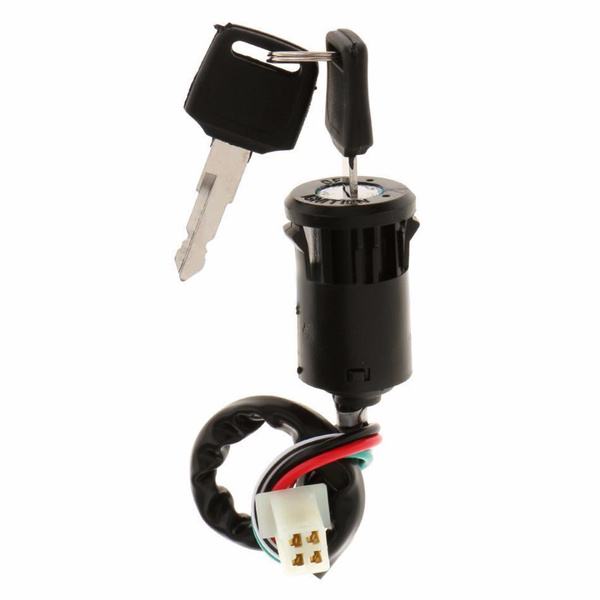 4 Wire Ignition Switch+Key for 50 70 90 110 125 150 200 250CC Motorbike ...