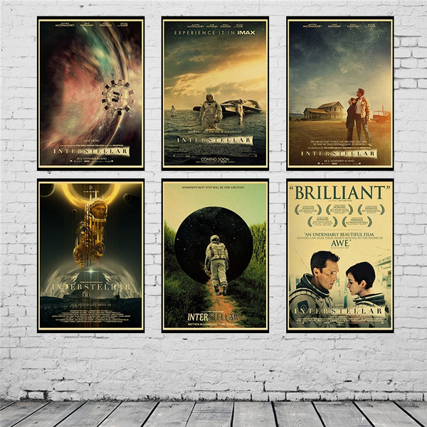 Interstellar Movie Posters Home Furnishing decoration Kraft Paper ...