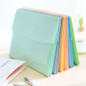 1pc A4 File Folder Bag Expanding Wallet Plastic File Organizer Rainbow ...