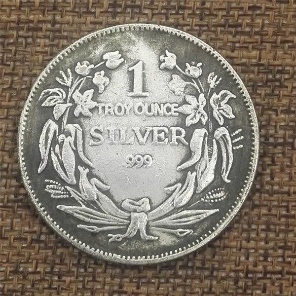 1 Oz 999 Sterling Replica Silver Coins Old Copper Silver Coins Diameter ...