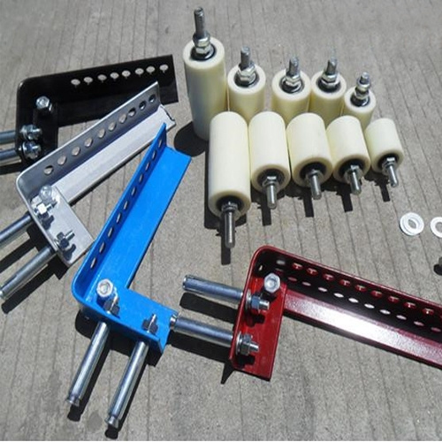 Heavy duty metal Angle L shape brackets and upper rollers for sliding ...