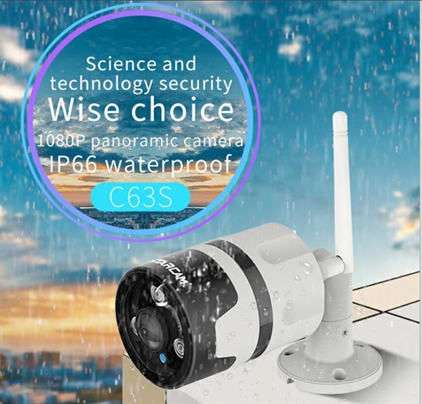 Vstarcam C63S HD 2.0MP 1080P 180degree Panorama P2P Onvif IP67 Outdoor ...