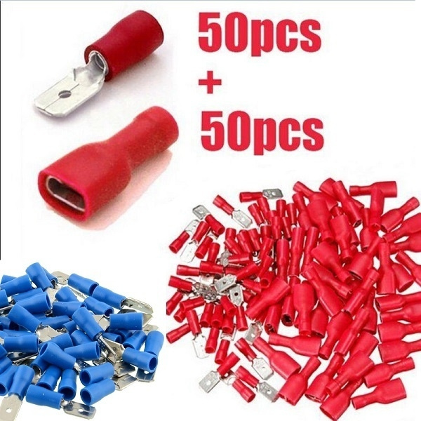 100/20Pcs Scotch Lock Quick Splice Connector Terminals Assortment Kit ...