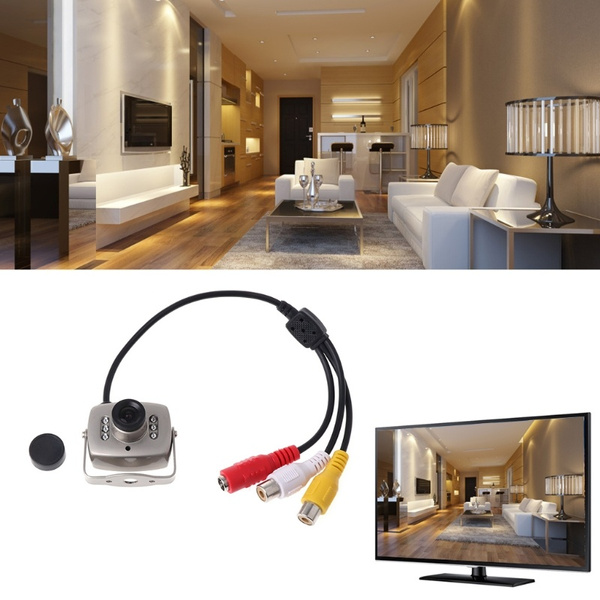 CCTV IR Wired Mini Camera Security Color Night Vision Infrared Video ...