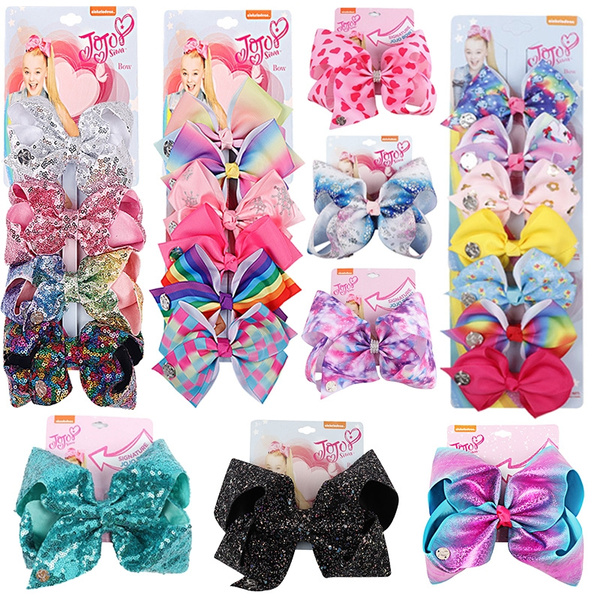 132 Color Available New Jojo for Girls Hair Band Jojo Bows Long and Large Jojo Bows | Wish