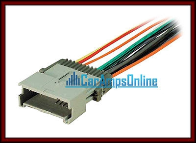 CAR STEREO CD PLAYER WIRING HARNESS WIRE ADAPTER PLUG FOR AFTERMARKET ...