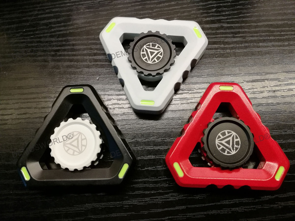 Hot Fidget Hand EDC Gyro Triangle Grain Spinner New Focus ADHD Autism ...