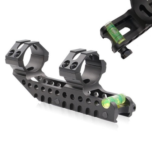30mm Scope Ring Cantilever Mount With Bubble Level Picatinny Mount for ...