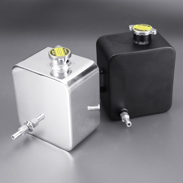 Universal 2L Aluminium Alloy Water Coolant Header Overflow Expansion ...