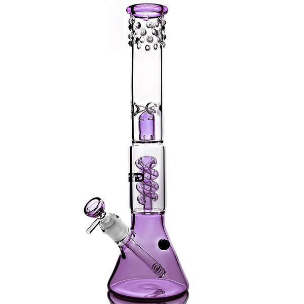 glass Pipes Non-slip large triangle bottom Spiral Filter | Wish
