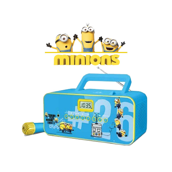 Refurbished Singing Machine RD-3353M Minions Portable Sing-A-Long ...