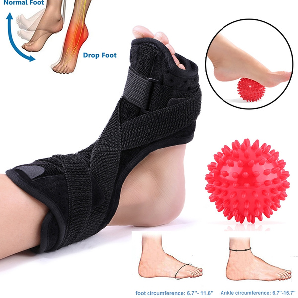 Adjustable Ankle Support Brace for Plantar Fasciitis Foot Sprain Injury ...