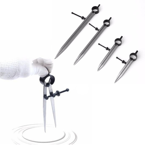 1 PC Steel Leather Craft Making Rotating DIY Tool Wing Divider Spacing ...