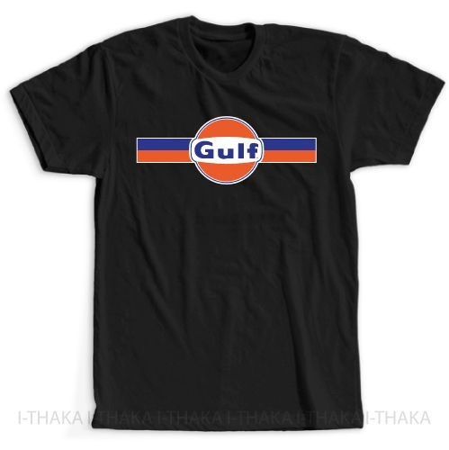 Gulf Racing Oil Logo New T-shirt Men's Fashion | Wish