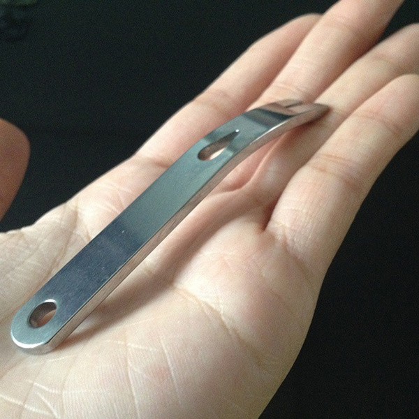 Stainless Steel EDC Mini Pacacord Crank Crowbar Pocket Pry Bar Survival ...