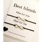 Best Friend Matching Bracelet, Bff Bracelets, Friendship Bracelets ...